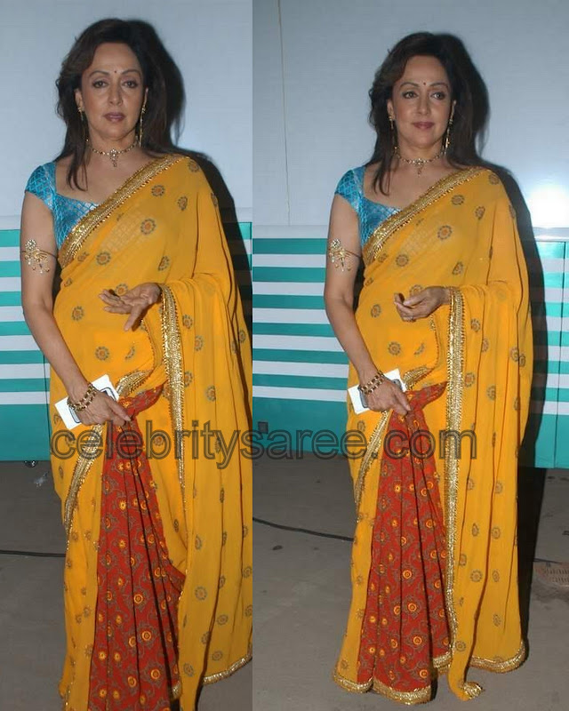 Hema Malini Sarees Collection - Saree Blouse Patterns