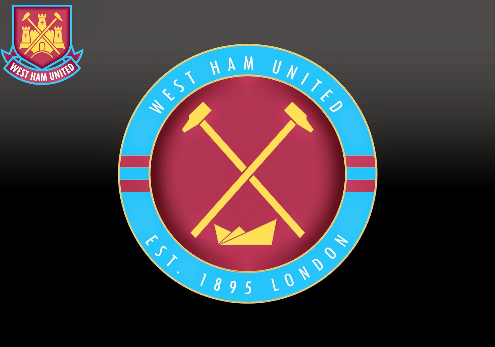 West Ham Badges: West Ham United 2016/17 badges