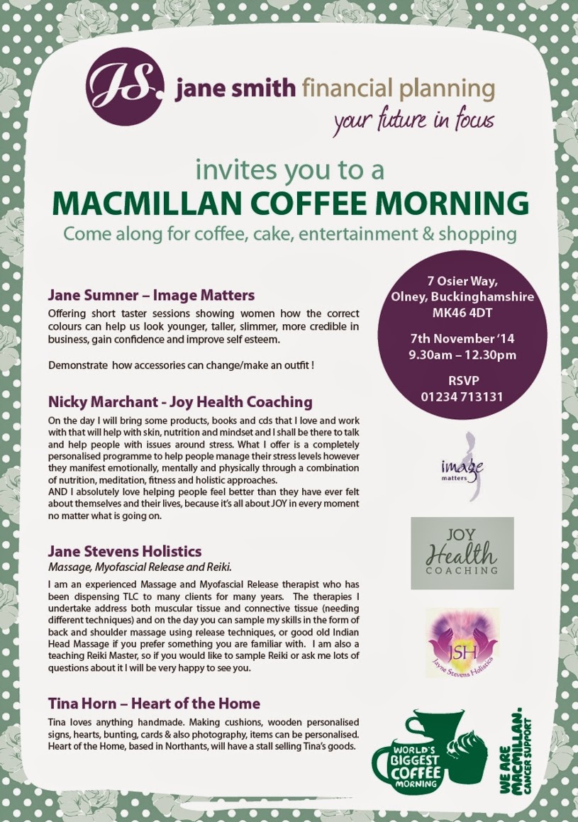 Phonebox Magazine : Macmillan Coffee Morning: