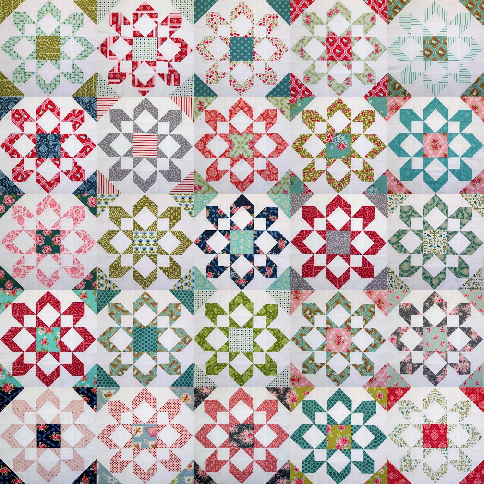 Gone Aussie Quilting: Fireworks Quilt