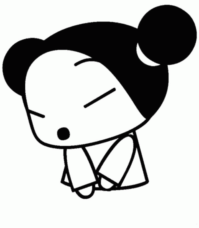 Cartoons Coloring Pages: Pucca Coloring Pages