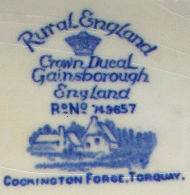 Crown Ducal & Charlotte Rhead Pottery: Crown Ducal backstamps. Part 2 ...