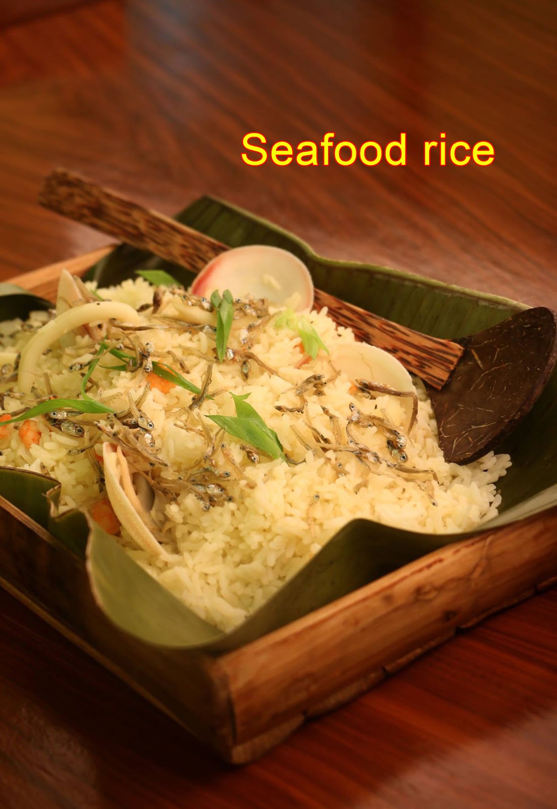 Luwag Native Seafood Grill: Rice?