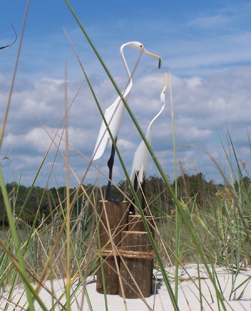 My Owl Barn: Bird Sculptures Made From PVC