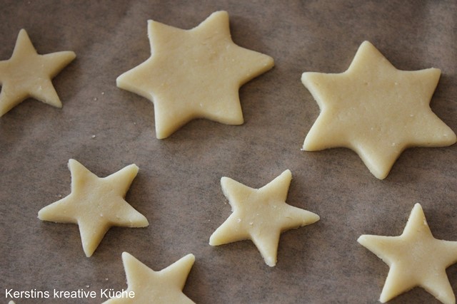 Kerstins kreative Küche: Sterne mit Mandeln