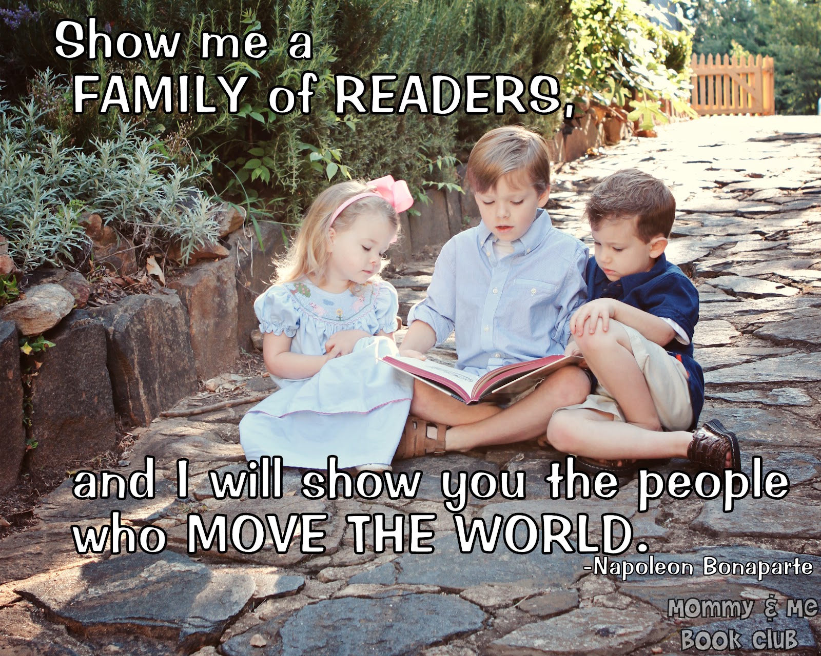 Mommy and Me Book Club: We are a Family of Readers