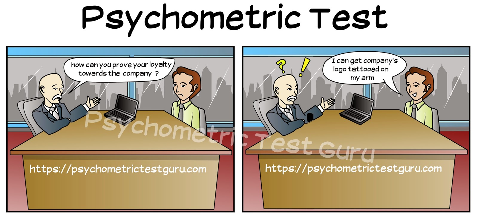 Psychometric test ~ Joke Juice