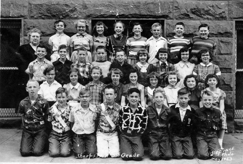 History of Walla Walla Public Schools: Sharpstein Class Photos, 1953-1960
