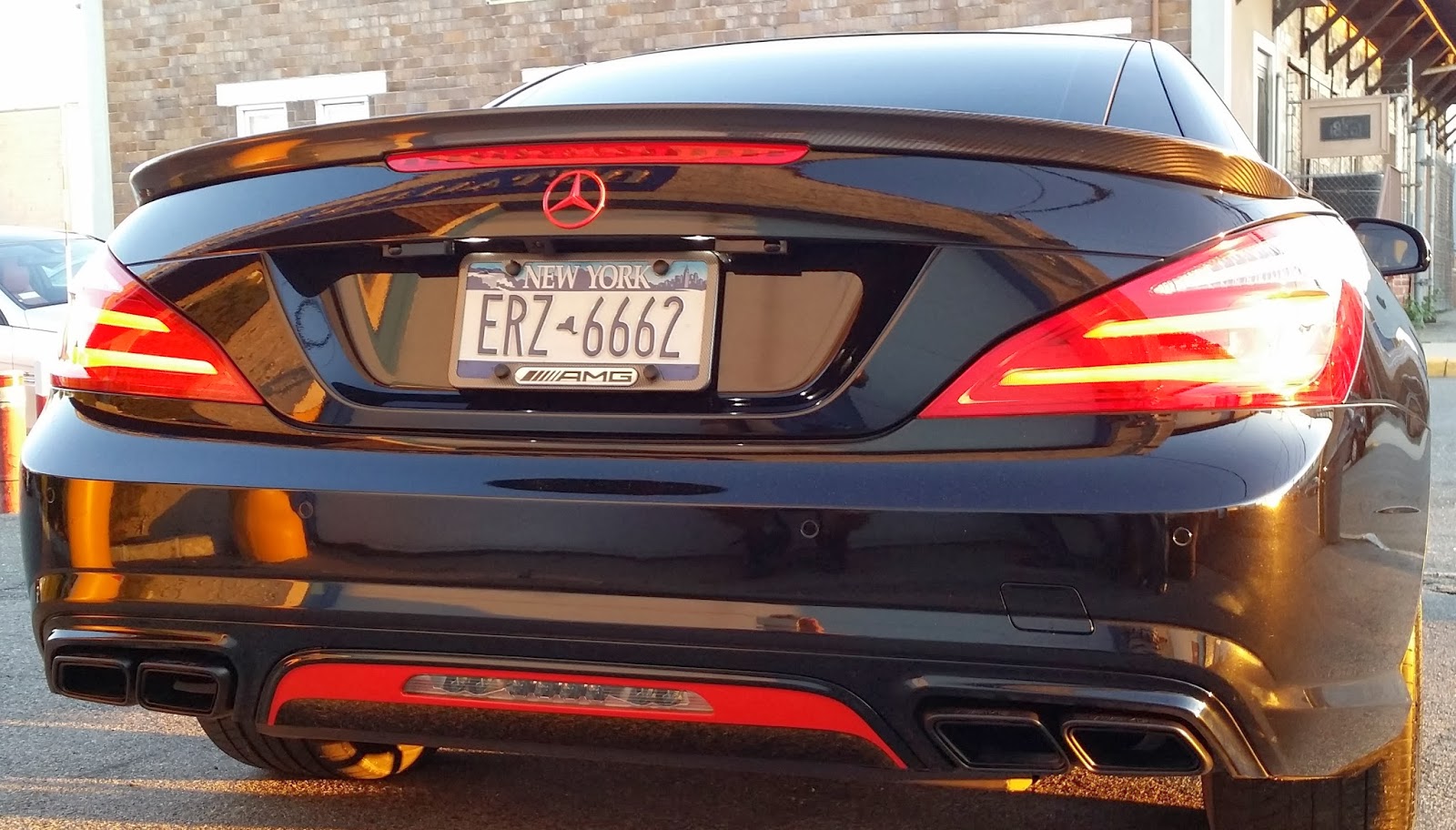 Red & Black Mercedes SL63 AMG Packs Proper Punch