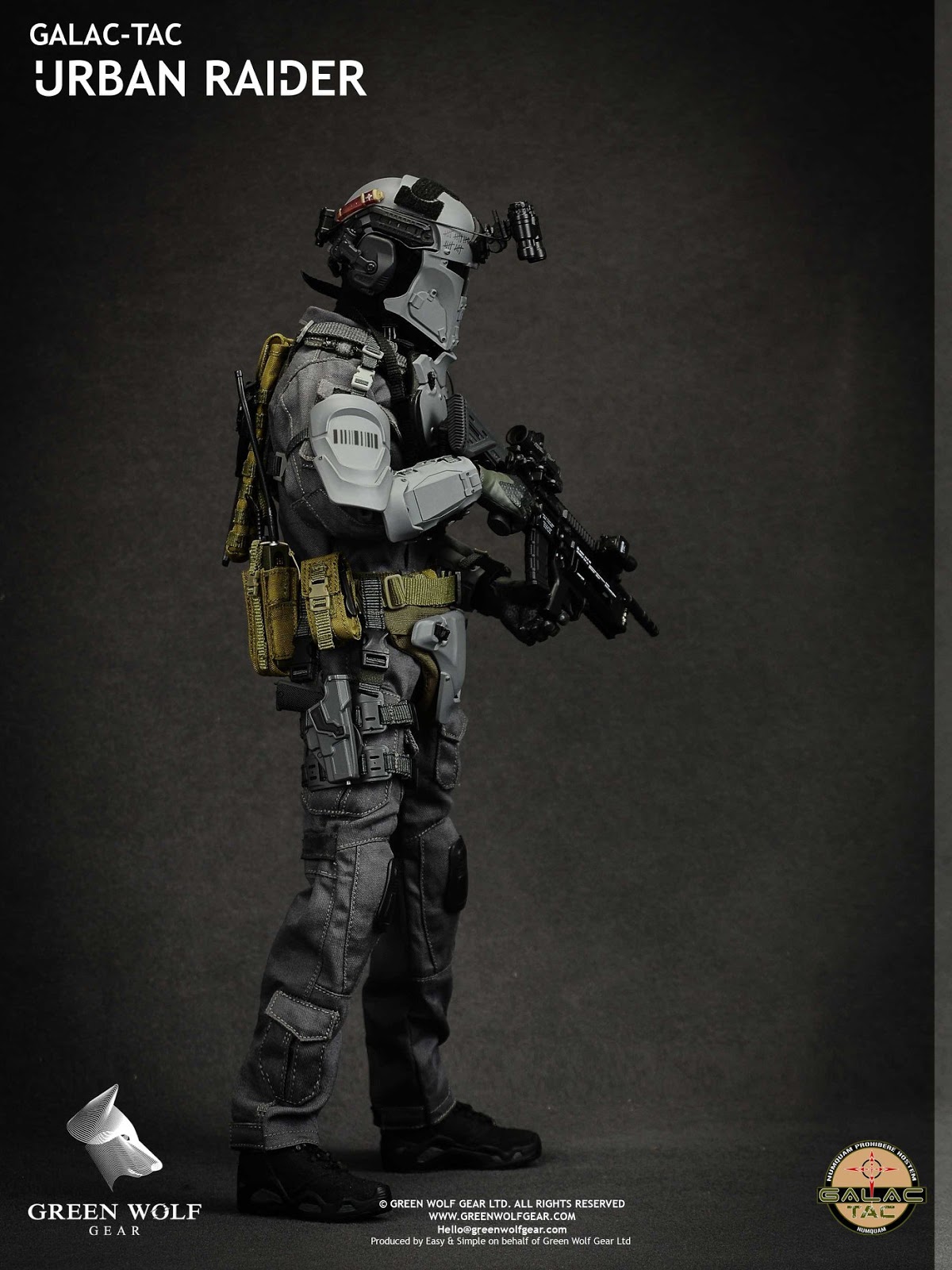 toyhaven: Check out Green Wolf Gear 1/6th scale GALAC-TAC Urban Raider ...