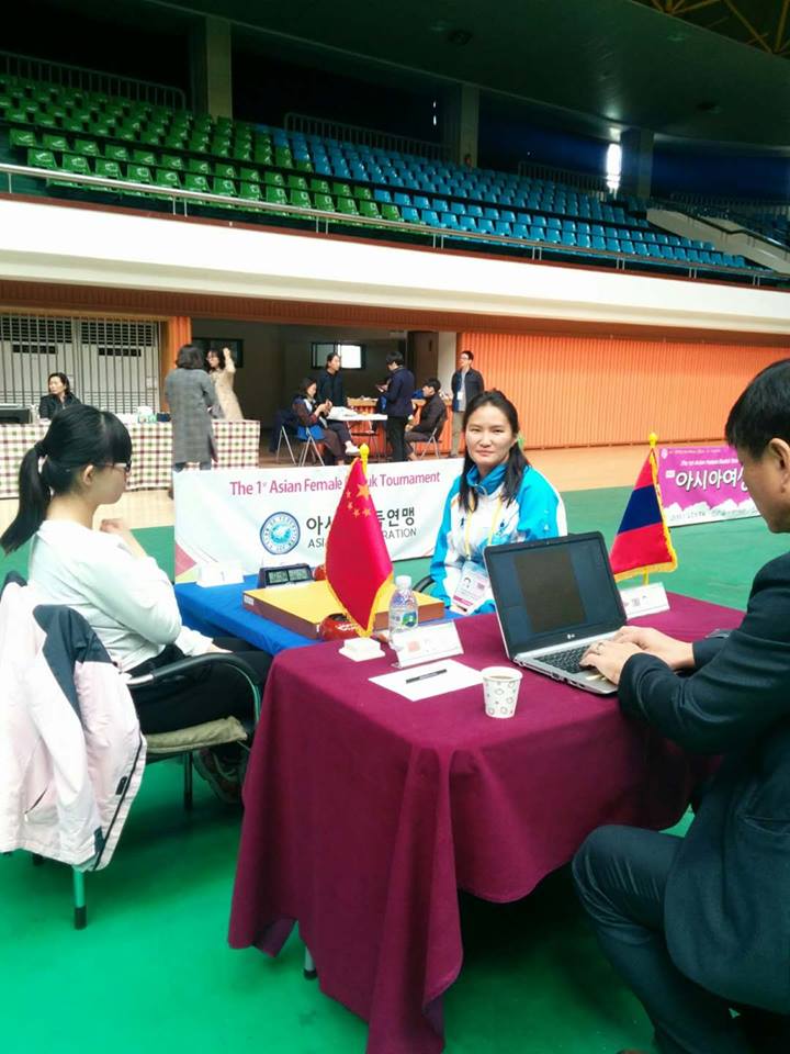 МОНГОЛЫН ГО ГИЙН ХОЛБОО Азийн эмэгтэйчүүдийн анхдугаар тэмцээнд амжилттай оролцож 3 р байр эзэллээ