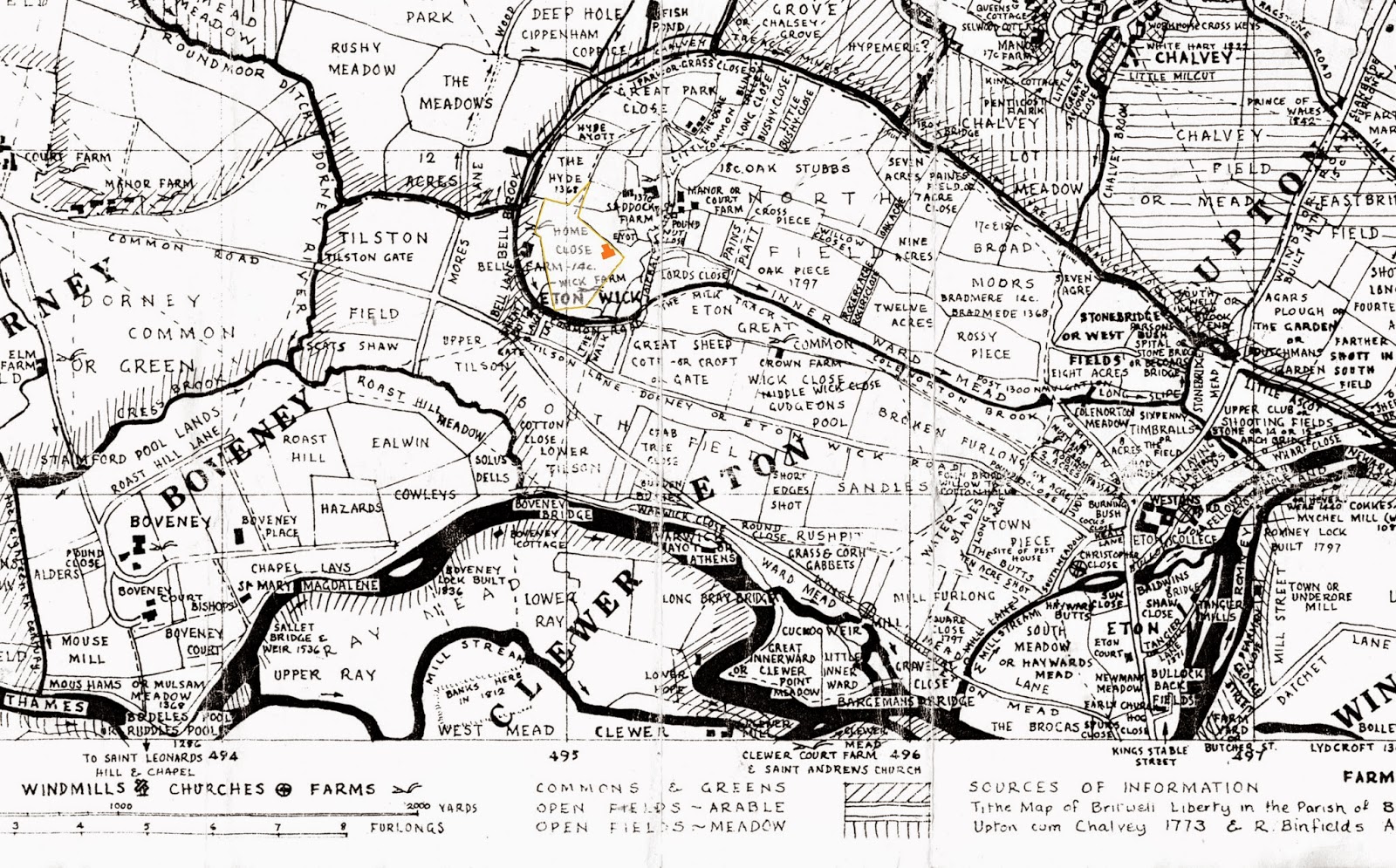 Eton Wick History: The Ayres/Prior family, Eton Wick