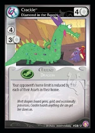 My Little Pony Crackle, Diamond in the Rough Absolute Discord CCG Card ...