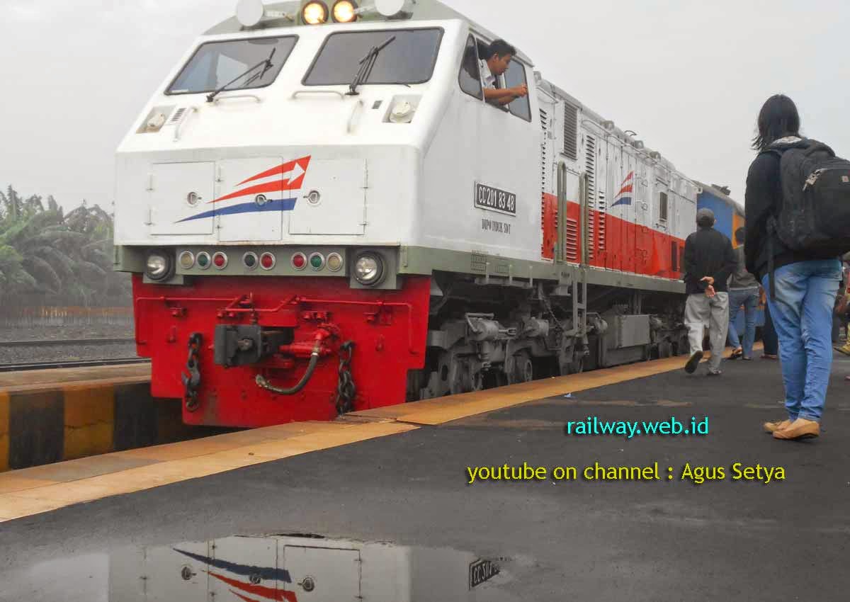 Gambar Lokomotif CC201 83 48 Cat Putih | Seputar Kereta Api
