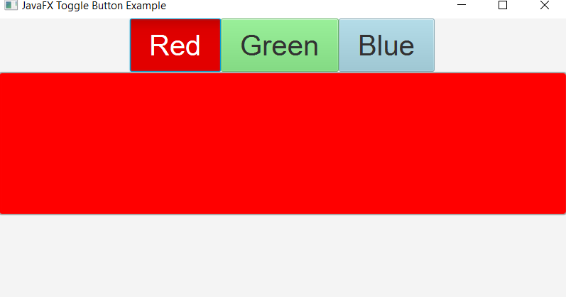 Programming for beginners: JavaFX: Apply css styles to toggle button