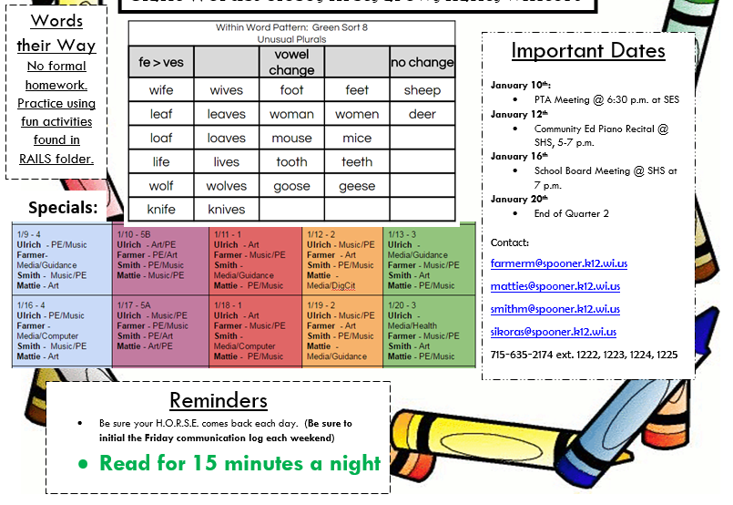 Mrs. Smith's classroom blog: January 2017