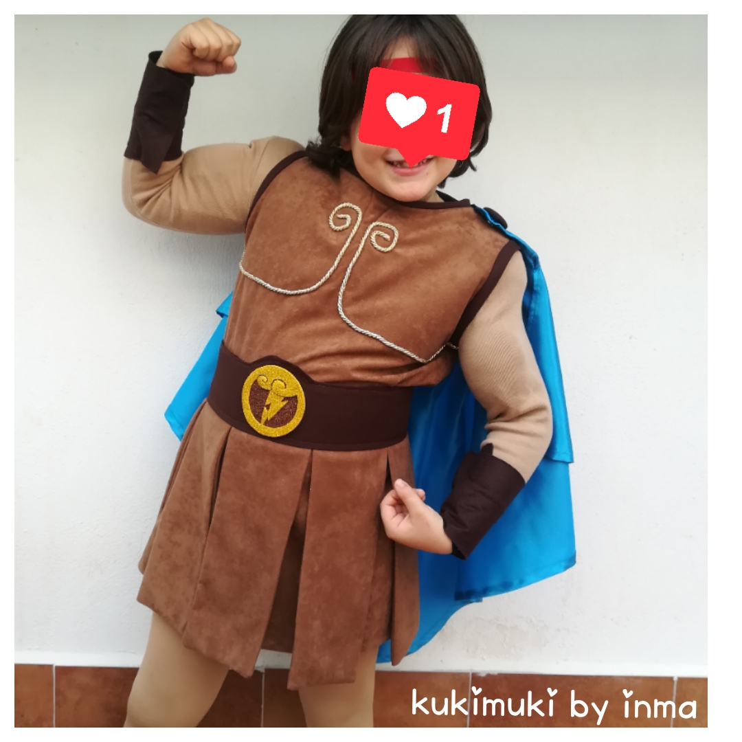 Kukimuki by Inma: ♥ Disfraz de Hércules Disney