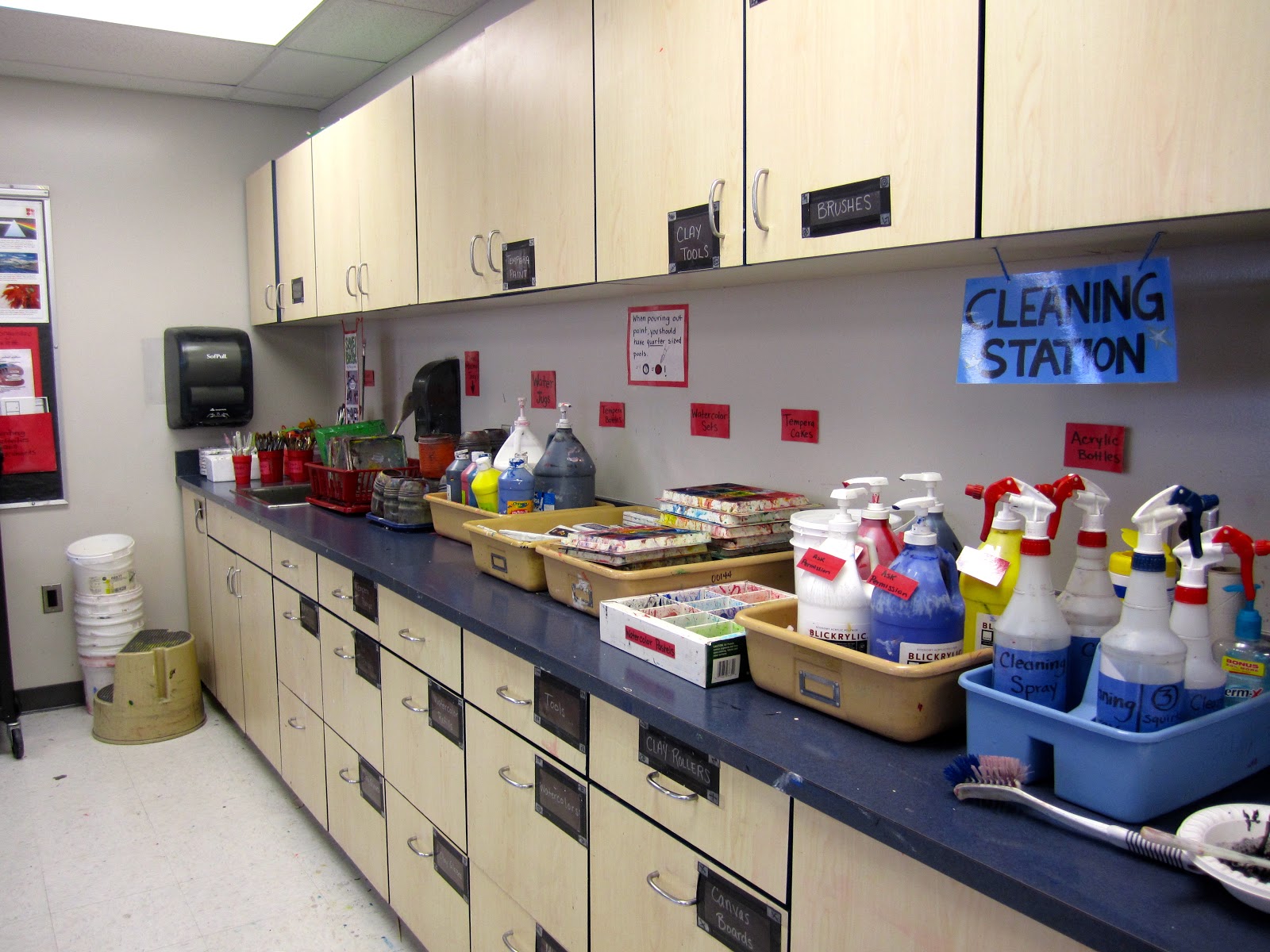 The Awakened Artist: A Choice-Based Art Classroom: Inside the Classroom ...