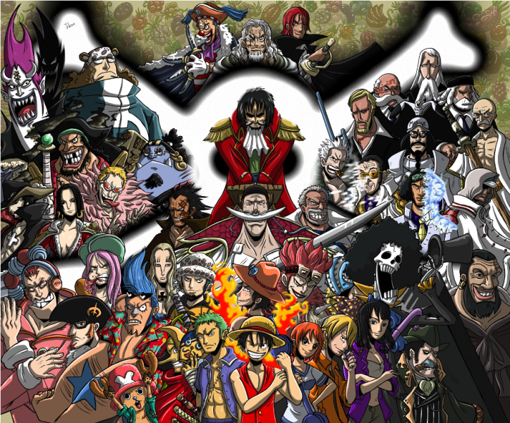 One Peace All Character | One Piec Wallpaper