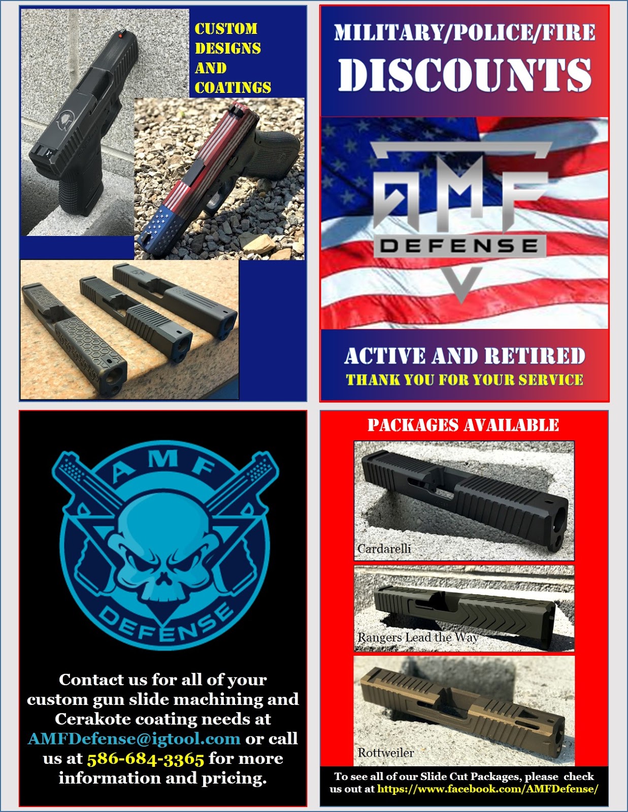 A.M.F. Defense Flyer