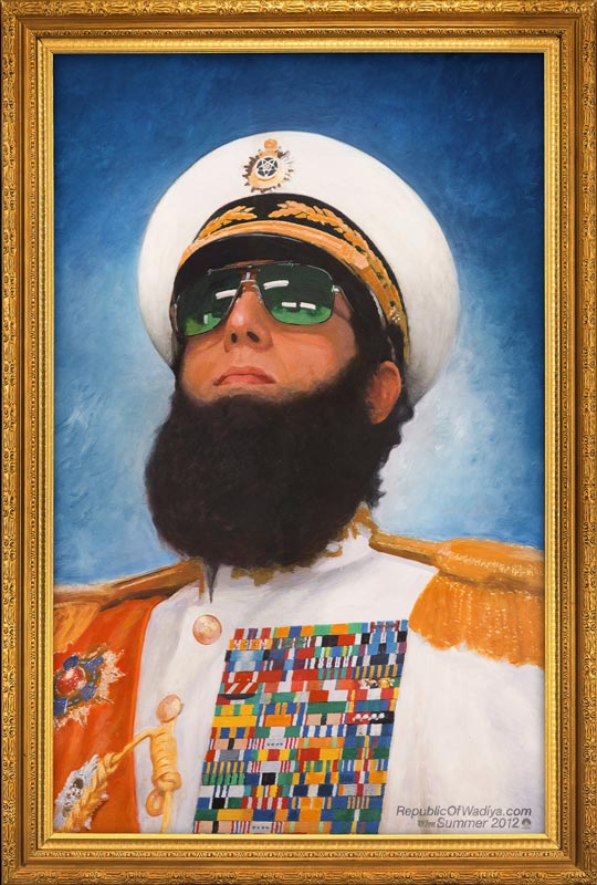 SNEAK PEEK : "The Dictator": Portrait From The Republic Of Wadiya