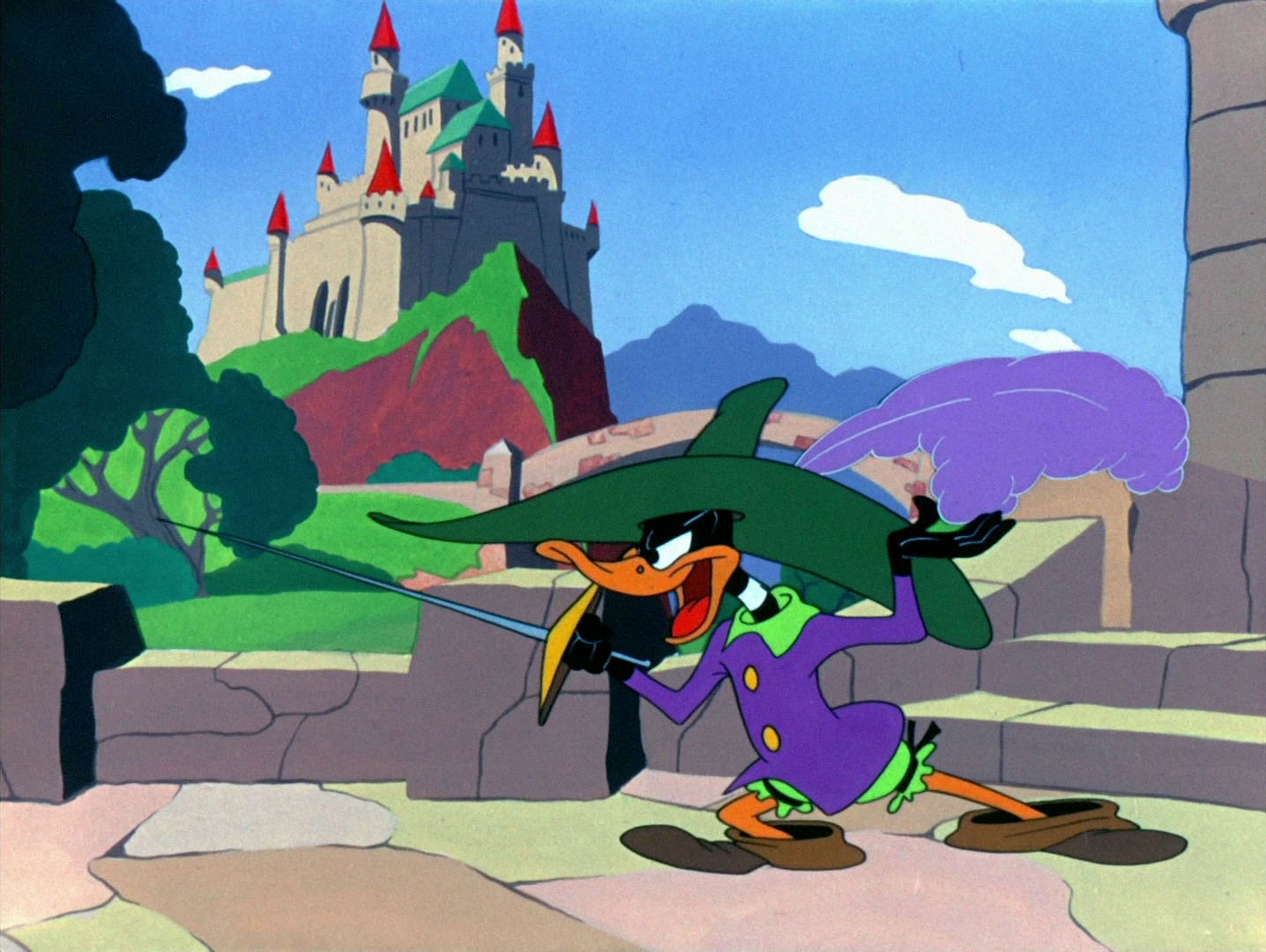 Duck Amuck - cartoon characters