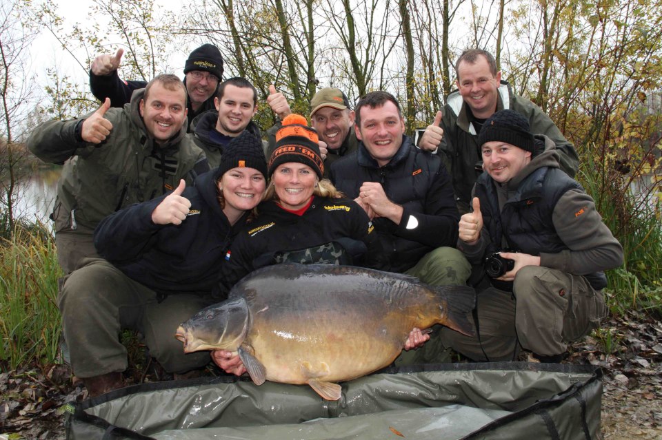 World record carp women now 84lb 5oz
