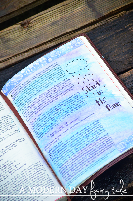Finding Strength During Hard Times {Bible Journaling Inspiration} — A ...