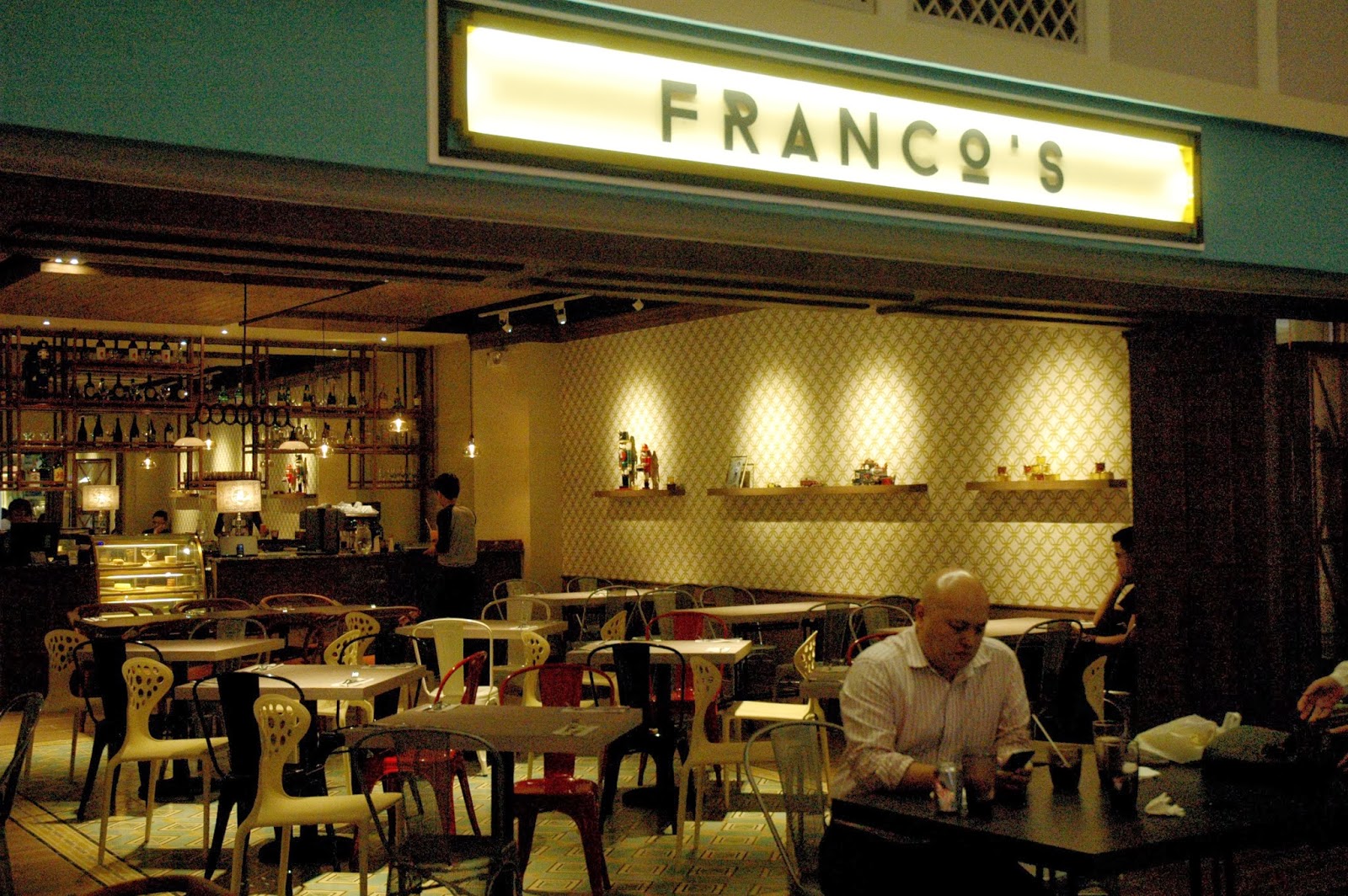 DUDE FOR FOOD: Franco's: Reconnecting with Comfort Food