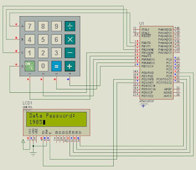 Technologination: Tutorial Keypad 4x4 dan LCD 16x2 untuk Input Data ...