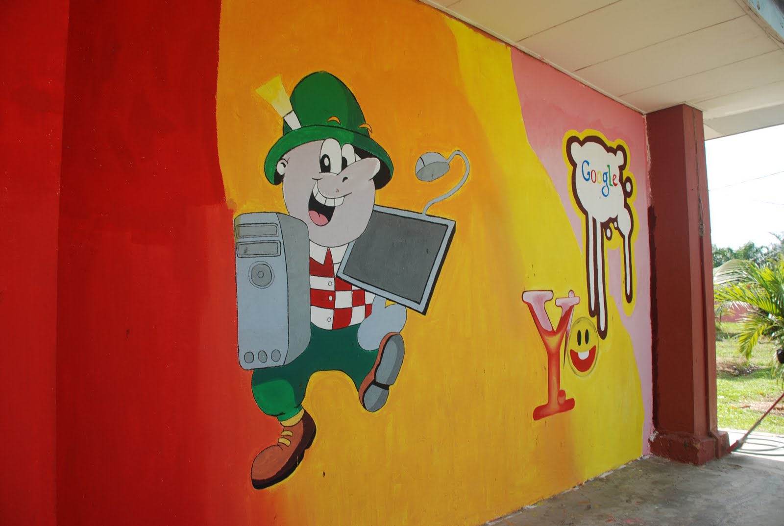 Makmal ICT SMK Perempuan Kapar: PROJEK MURAL MAKMAL ICT