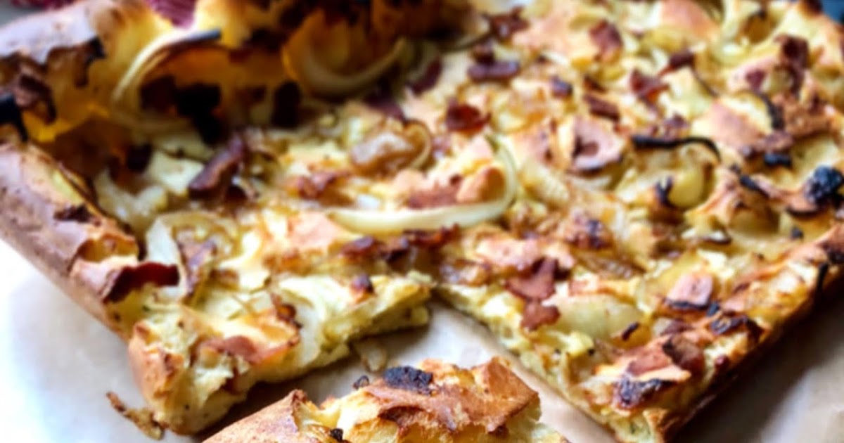 Onion & Bacon Dutch Baby