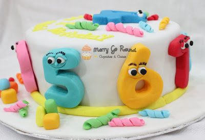 Merry Go Round - Cupcakes & Cakes: NumberJacks Birthday Cake
