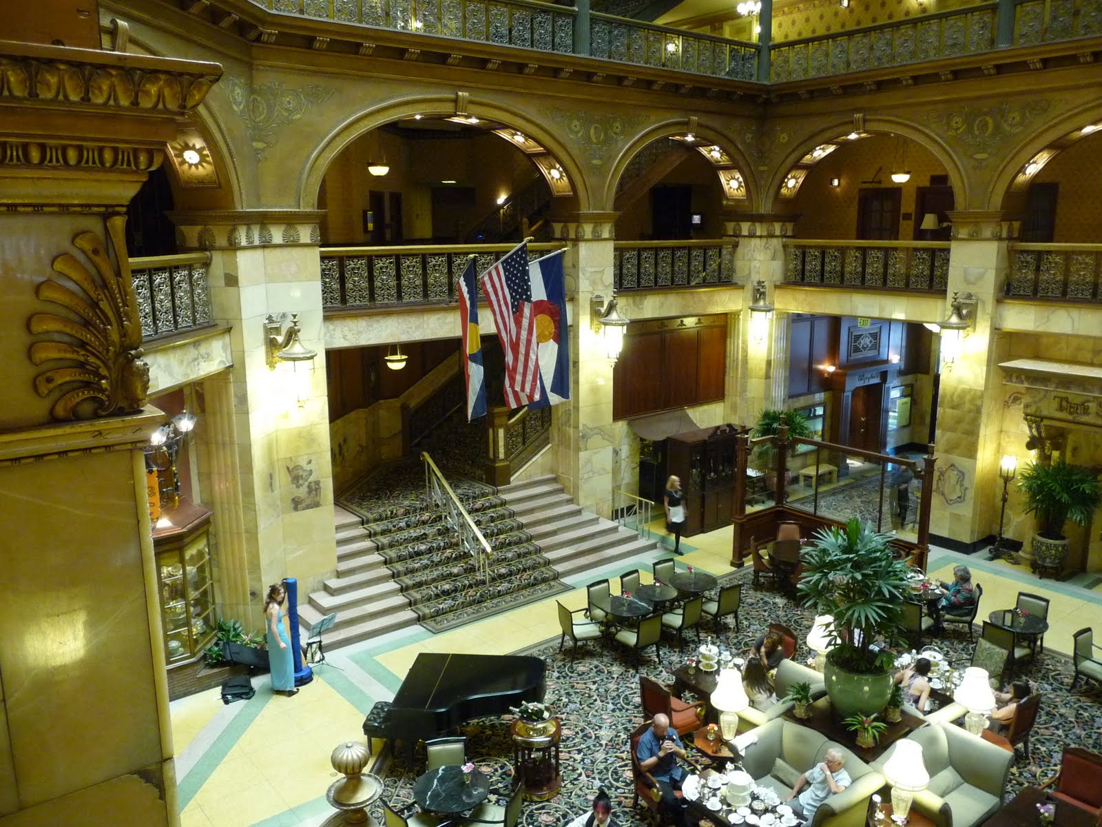 Picturing the West: Denver: The Brown Palace Hotel