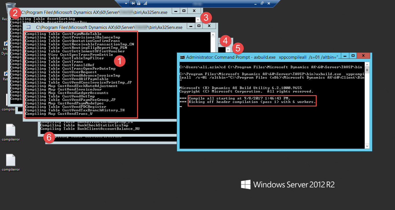 Microsoft Dynamics Ax The Definitive Guide Using Axbuild Command For Parallel Compilation Of