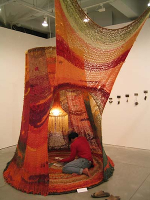 knitorious: evelyn roth and her recycling book.