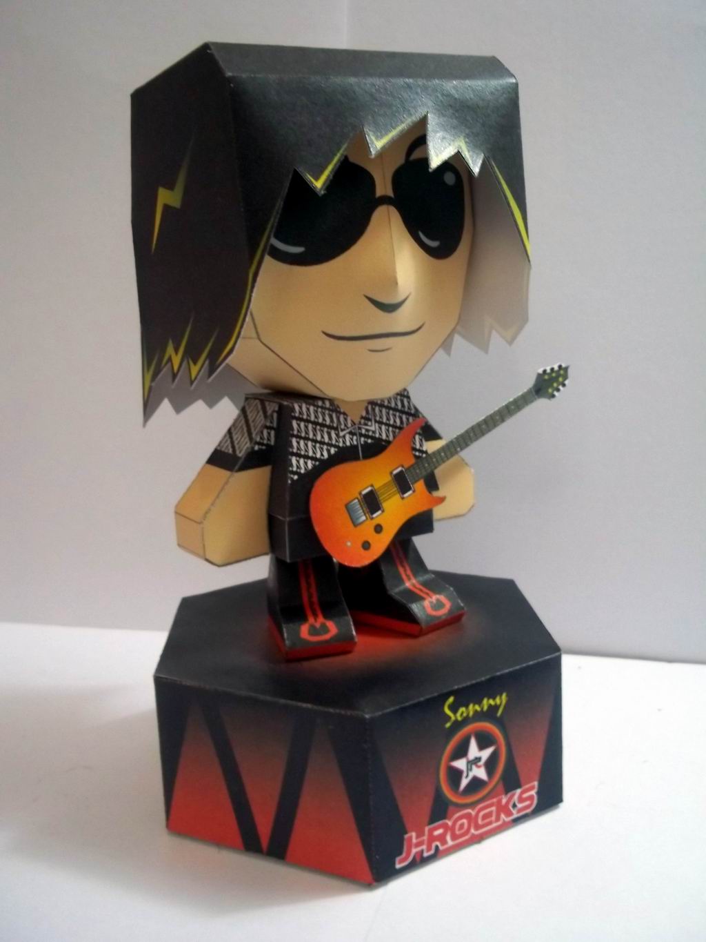 Ruang Antho: J-Rocks Band (Papertoy)