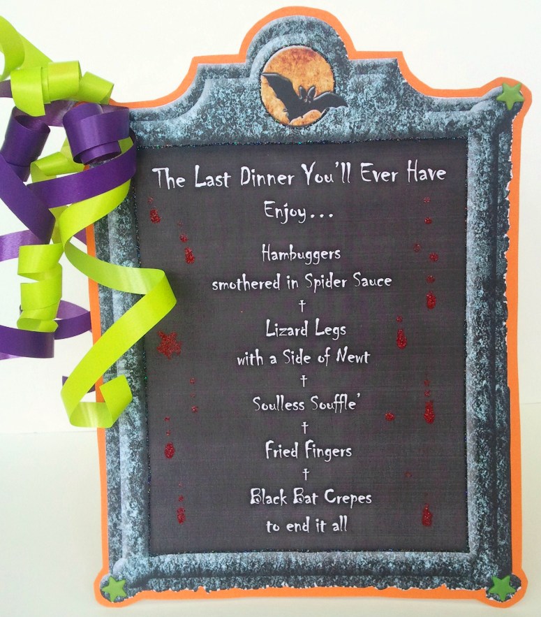 Running With Scissors: Creepy Menu