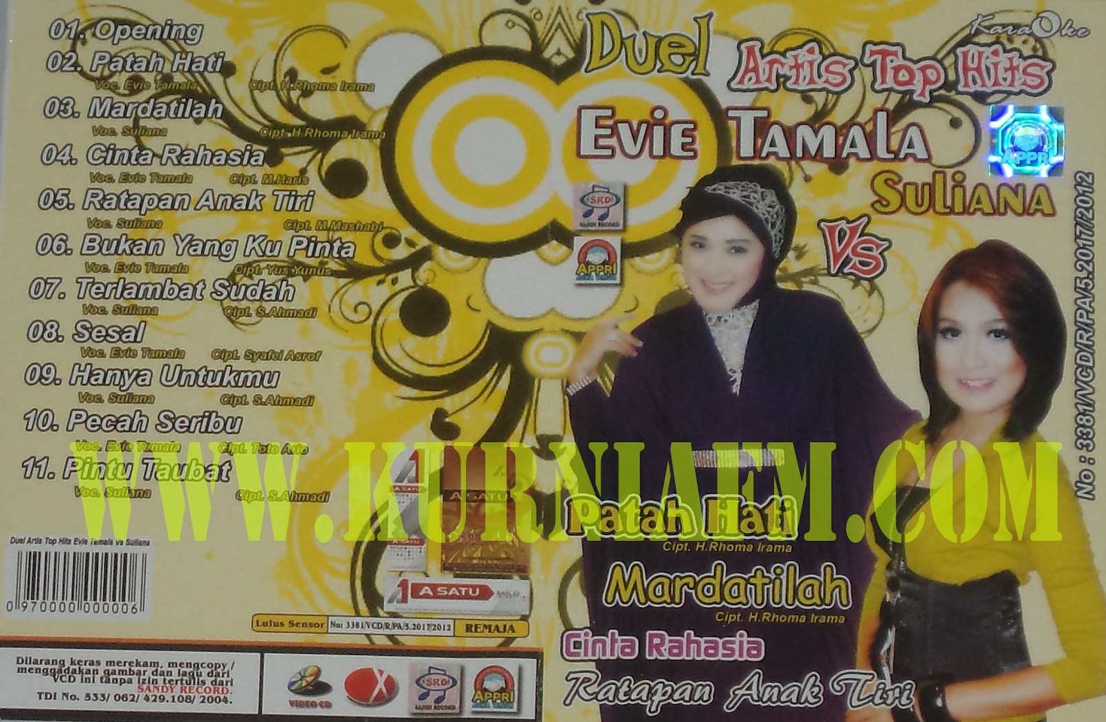Evi Tamala & Suliana Duel Artis Top Hits