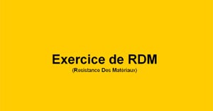TD avec correction en RDM