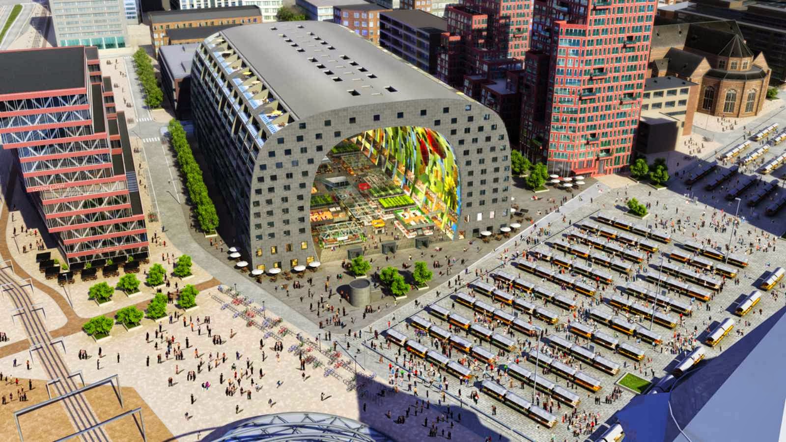 architecture now and The Future: MARKET HALL BY MVRDV