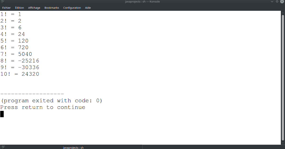 Codes Simples: Effet de bord (variables) Démo