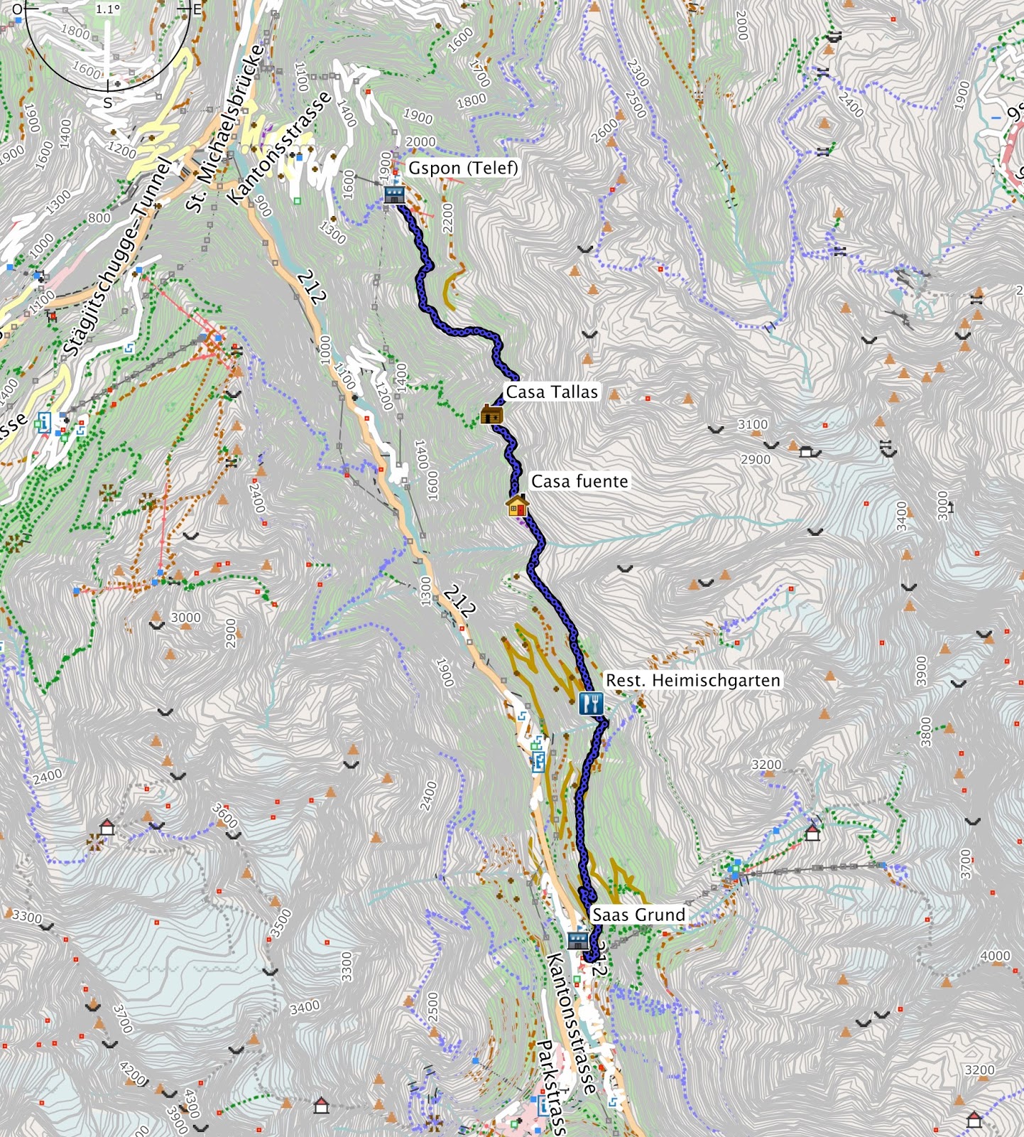 Vieja Mochila: ALPES - TOUR DEL MONTE ROSA (I)