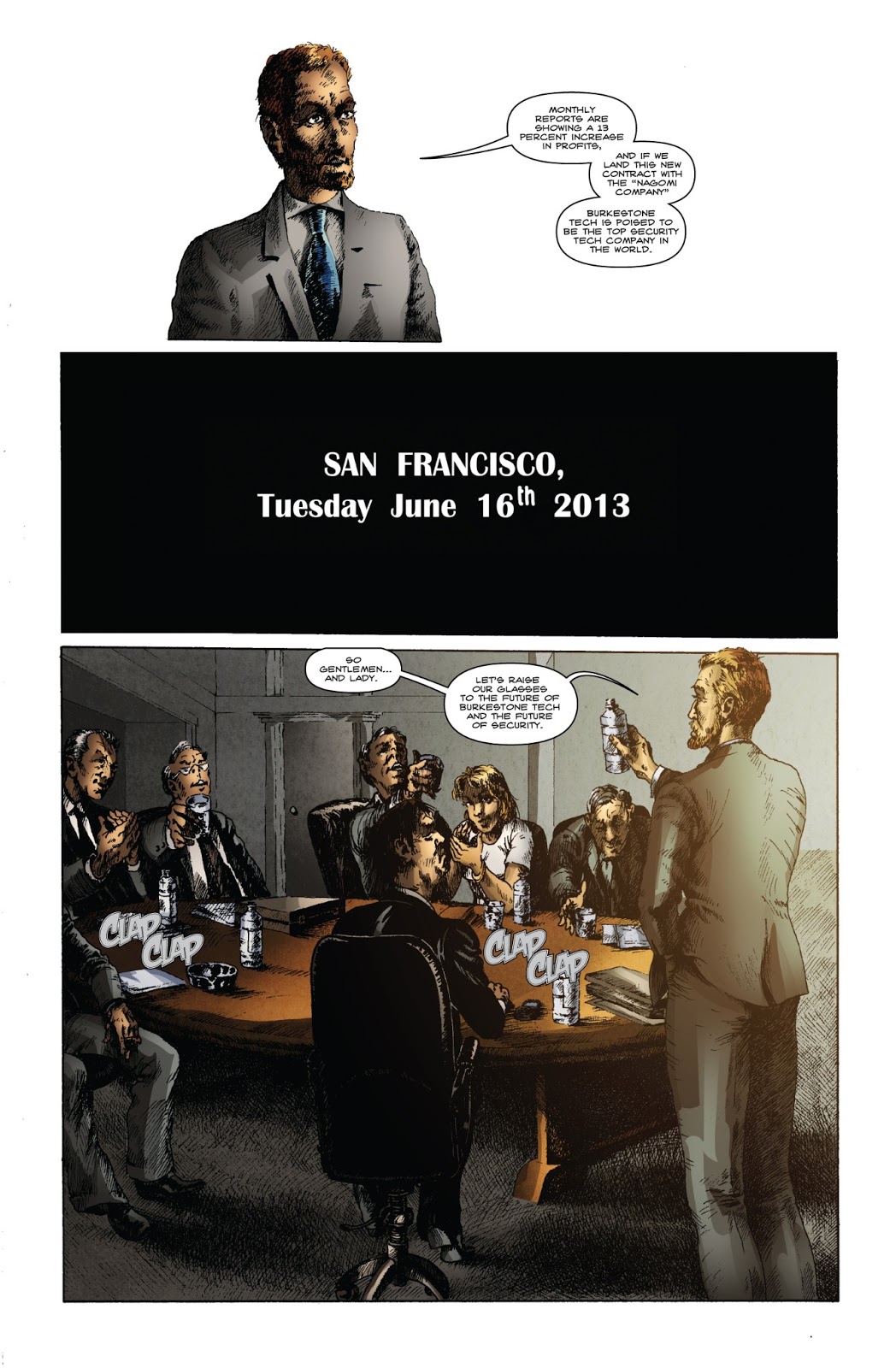 My Imaginations Home: "The Other Half" Comic Book Page 1-7 ready to pitch