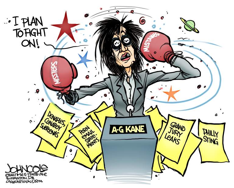 POLITICAL ILLUSION: Newspaper: Kathleen Kane is damaged goods, her ...