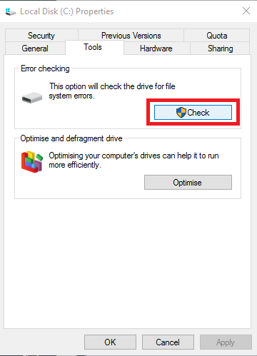 คอมมีปัญหา ปรึกษาช่างเต่า: Error checking ตรวจสอบข้อผิดพลาด Harddisk