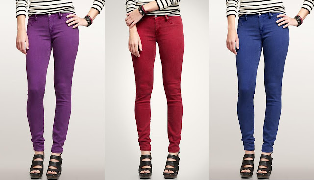 today i want...: Colored Jeans