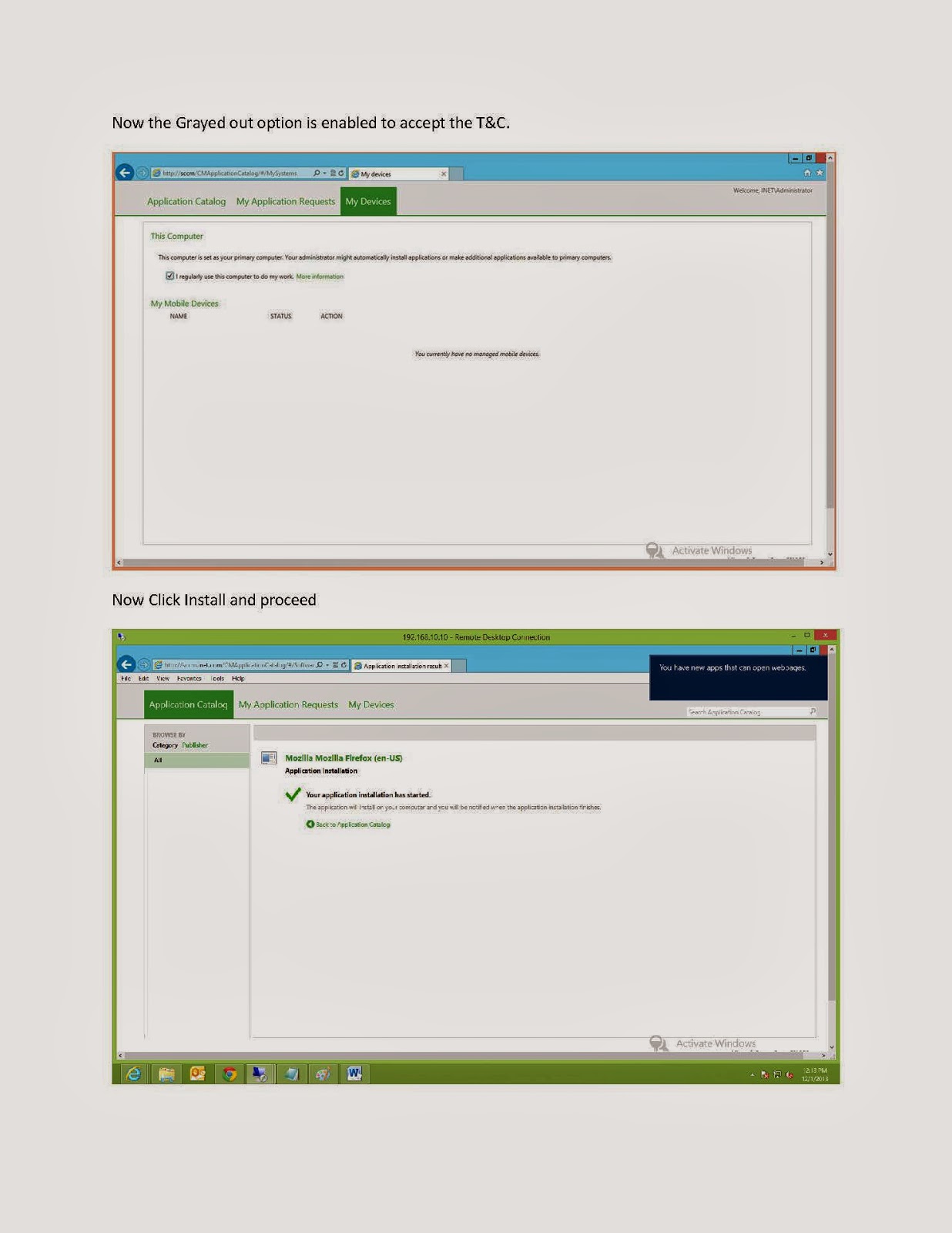 Microsoft sccm - dentaldsa
