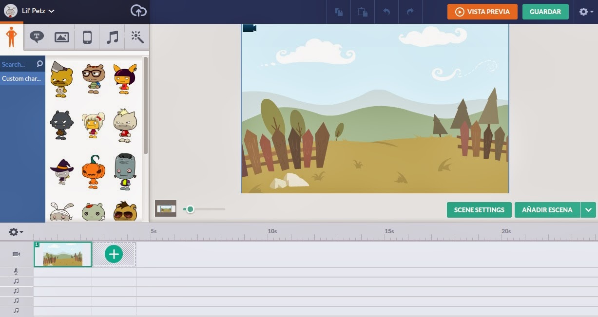 TICS aplicadas a la educación: GoAnimate