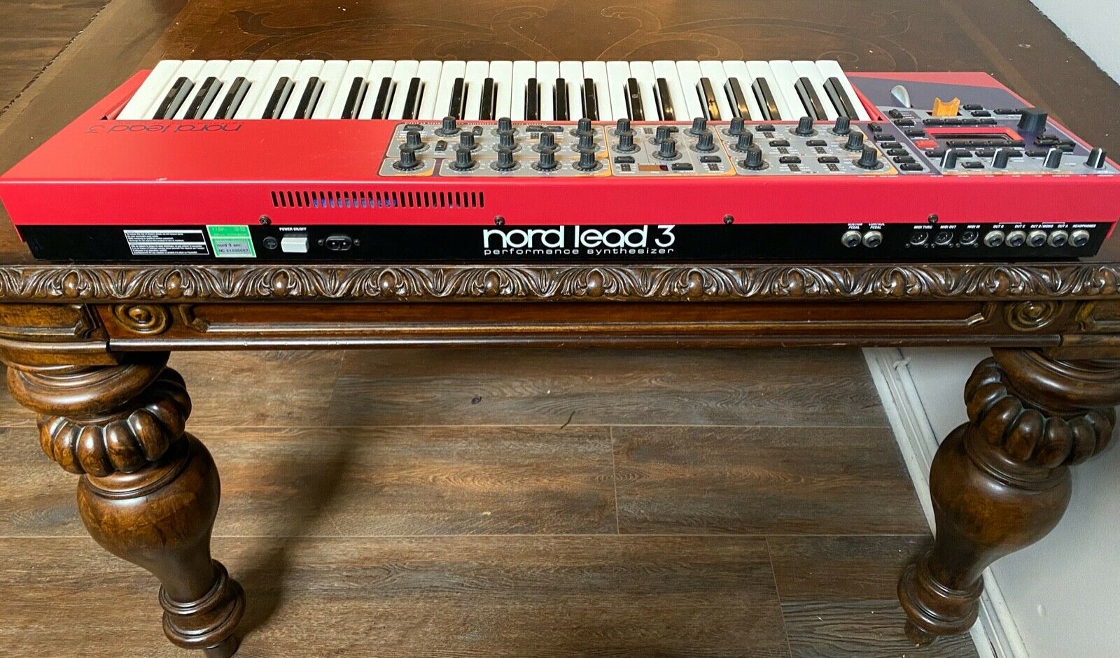 MATRIXSYNTH: Nord Lead 3 Performance Synthesizer SN 21030057